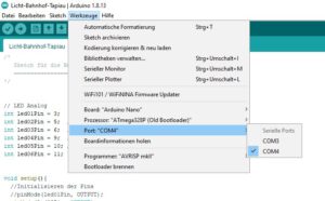 Modellbahn-Beleuchtung mit dem Arduino Nano – Wolkingen